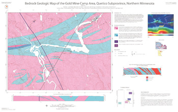Bedrock Geologic Map of the Gold Mine Camp Area, Quetico Subprovince ...
